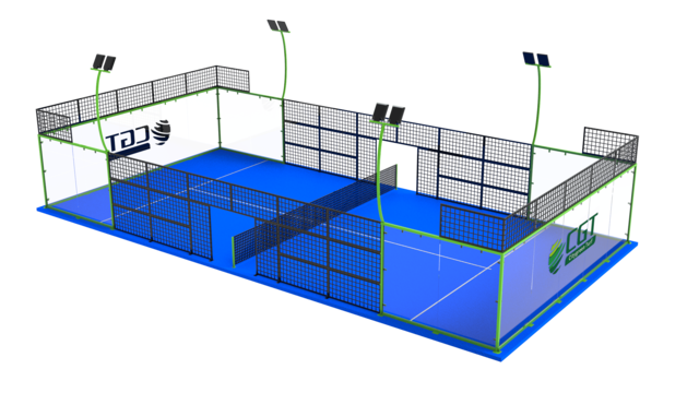 Panoramic Padel – Premium | Hot-Dip Galvanized Frame & CE-Certified ...